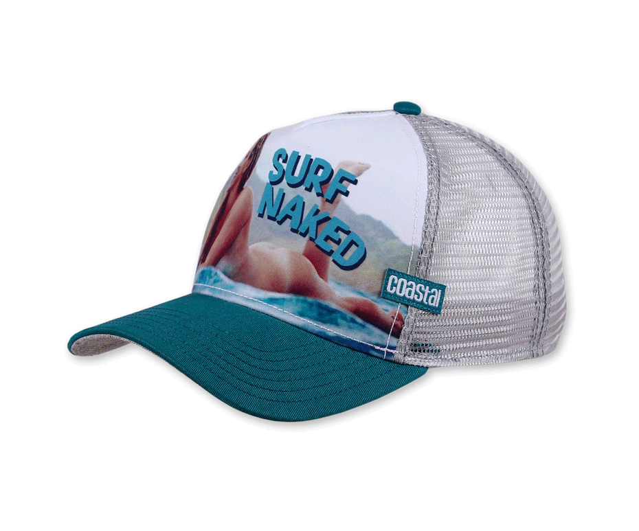 Coastal Trucker Cap HFT Surf Naked II | Coastal Caps
